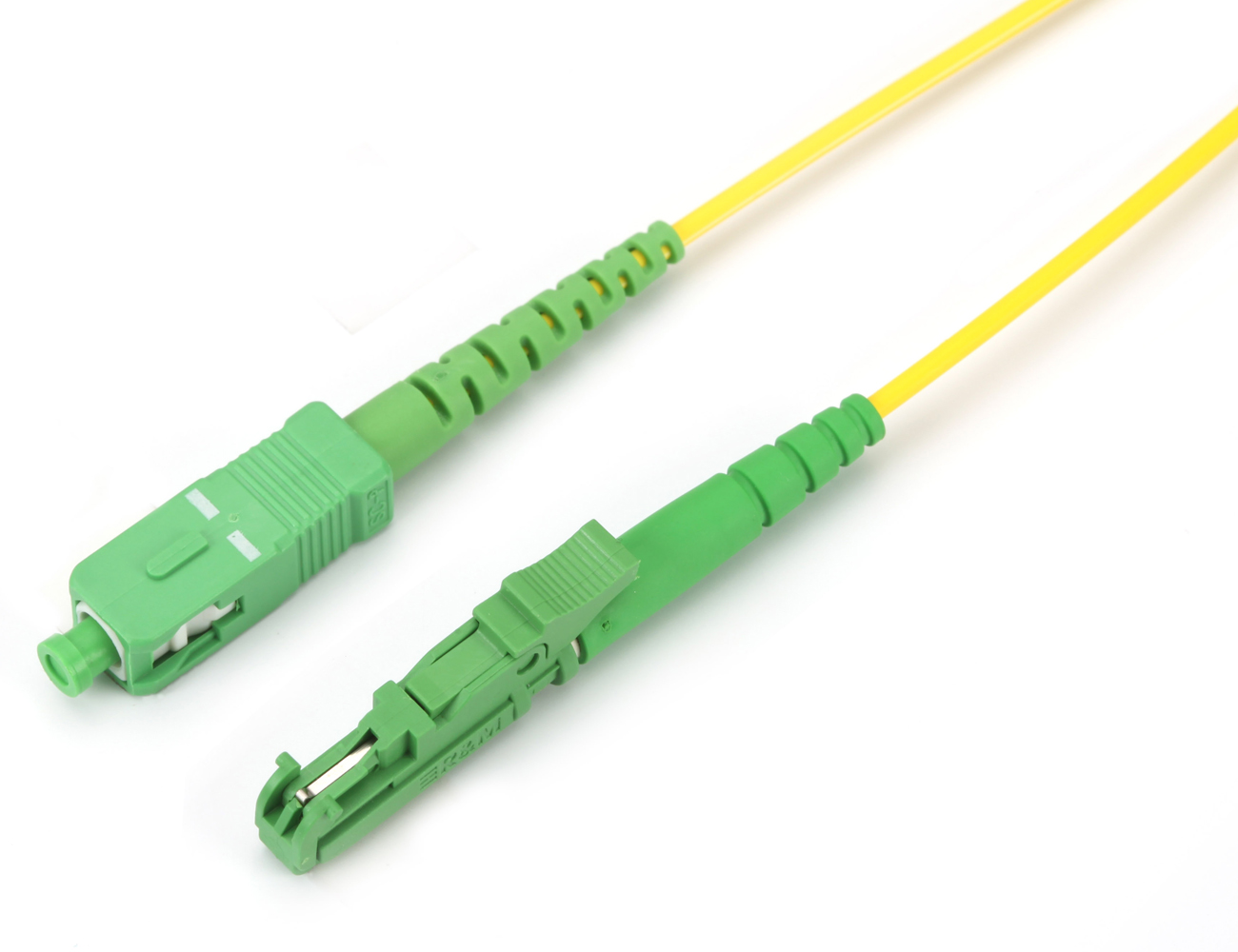 SC/APC-E2000/APC 9/125 SM SX L:X FO PATCHCORD- TTAF Fiber Optik