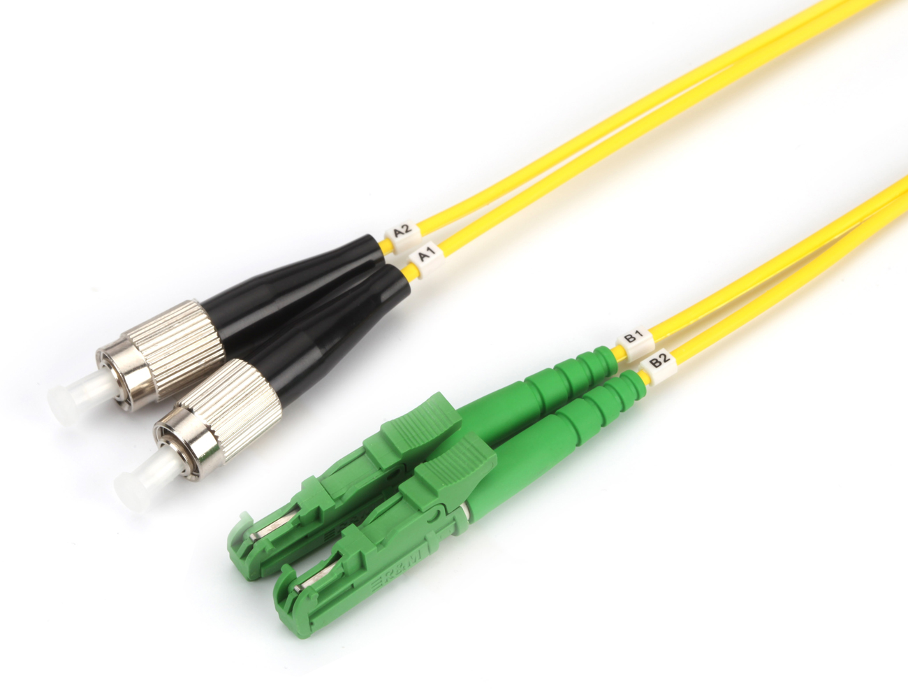 FC/PC-E2000/APC 9/125 SM DX L:X FO PATCHCORD- TTAF Fiber Optik