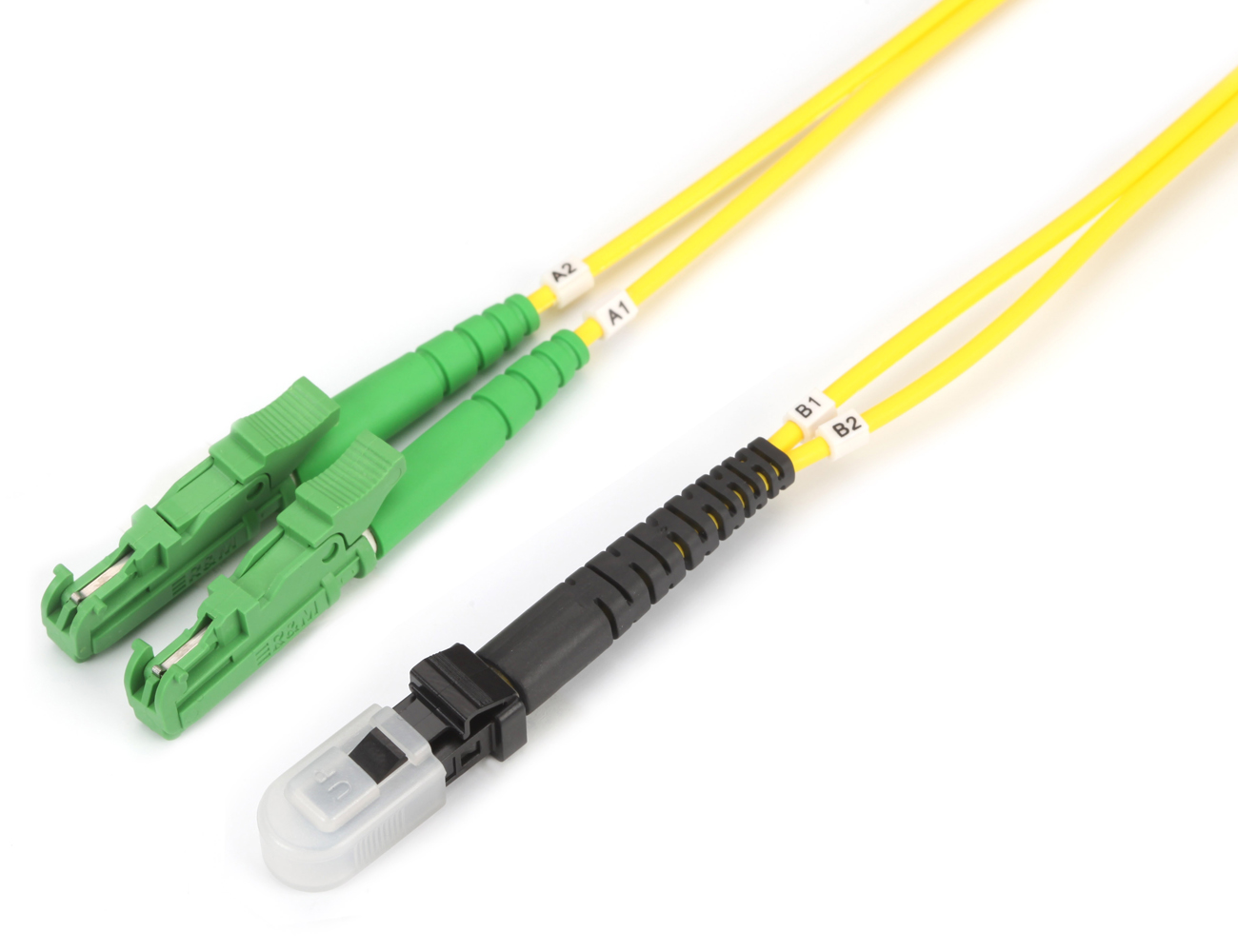 E2000/APC-MTRJ/PC 9/125 SM DX L:X FO PATCHCORD- TTAF Fiber Optik
