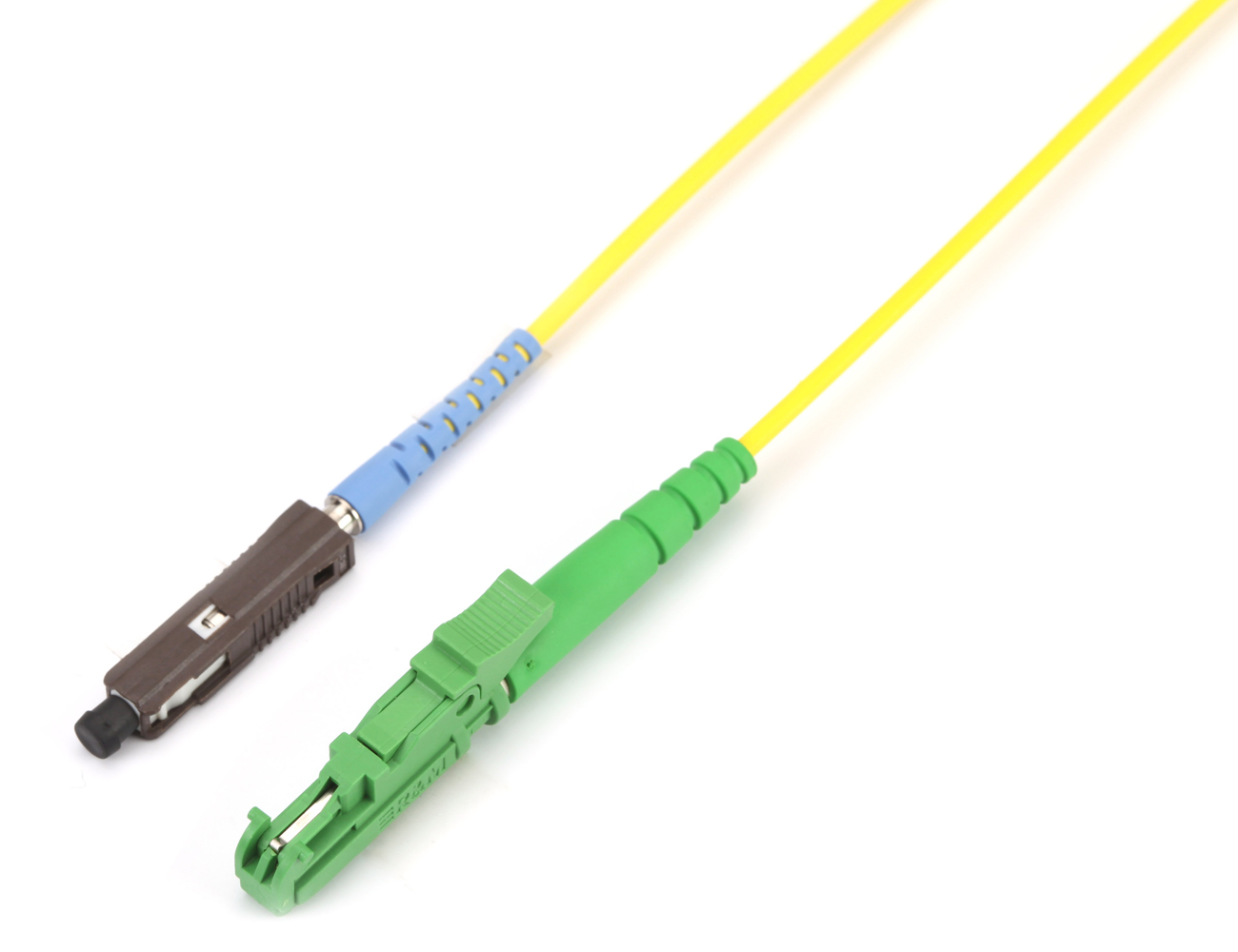 MU/PC-E2000/APC 9/125 SM SX L:X FO PATCHCORD- TTAF Fiber Optik